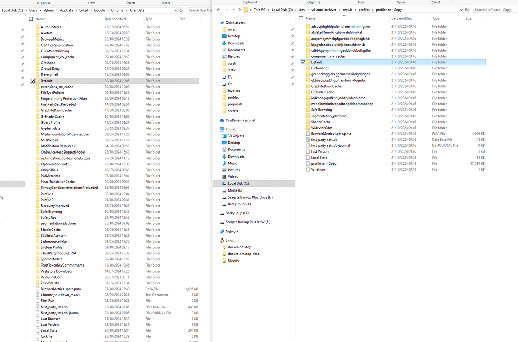 Manually create and use a profile.tar.gz - Browsertrix Crawler ...